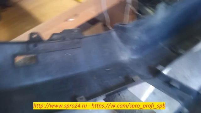 SPro® ✅ Ремонт бампера от Hamann из ABS пластика ? Сварка пласт.mp4