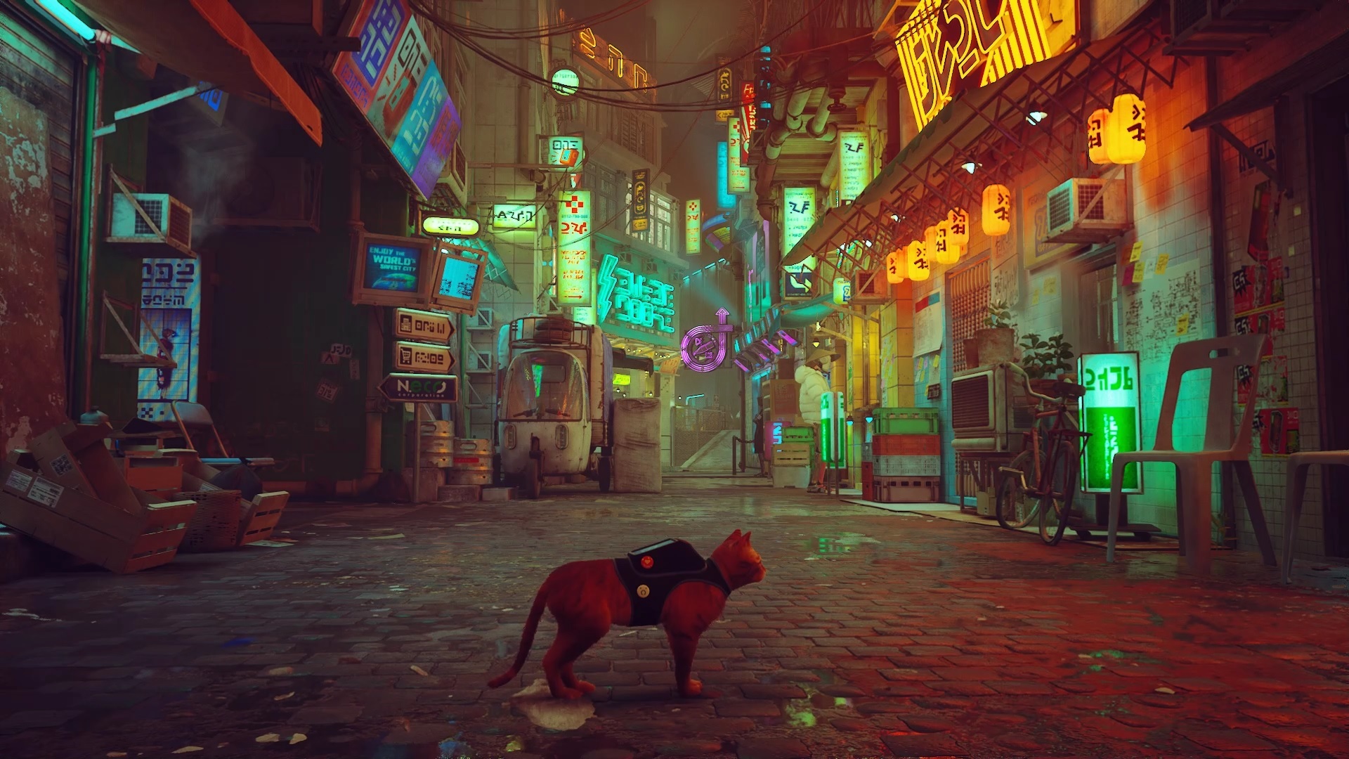 Stray - часть 5. Мидтаун.