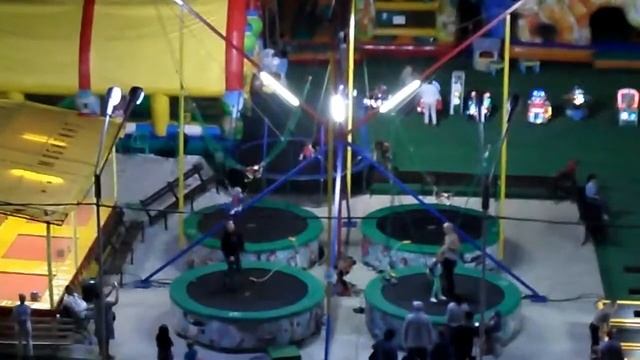 Витязево. Детский парк аттракционов перед сном, 21.09.2018