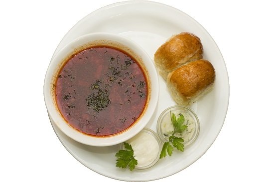 Использование бульона  полученного при варке ушек свиных.