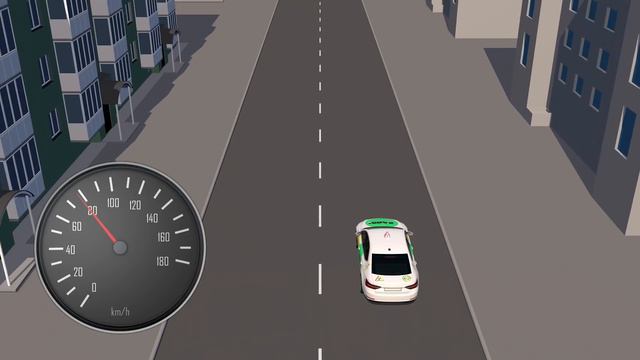 Курс ПДД : Скорость движения и экстренное торможение.