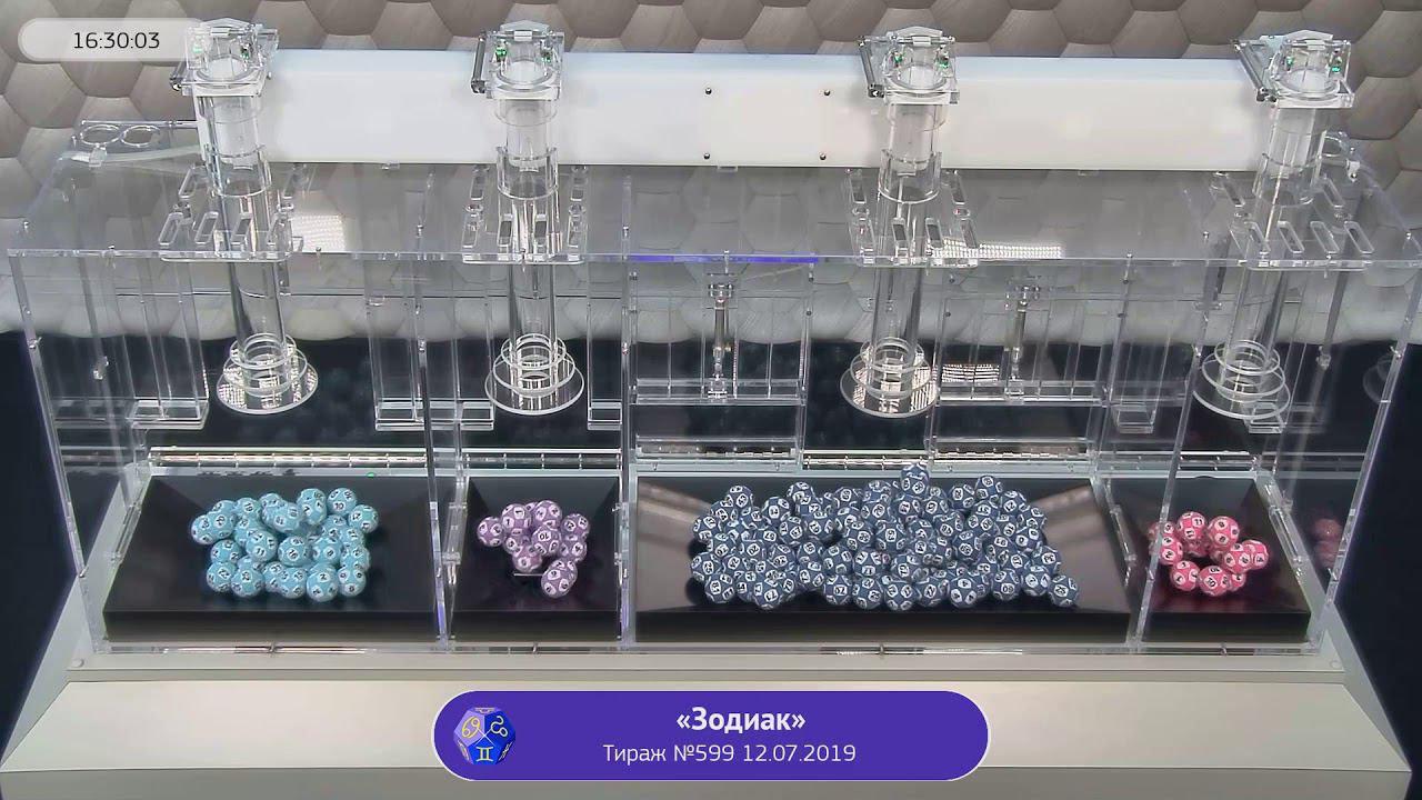Столото представляет | Лотерея «Зодиак». Тираж № 599 от 12.07.2019 г.