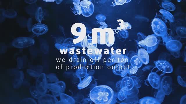 На тонну произведенной продукции мы откачиваем 9 м3 сточных вод. Атлантис-Пак