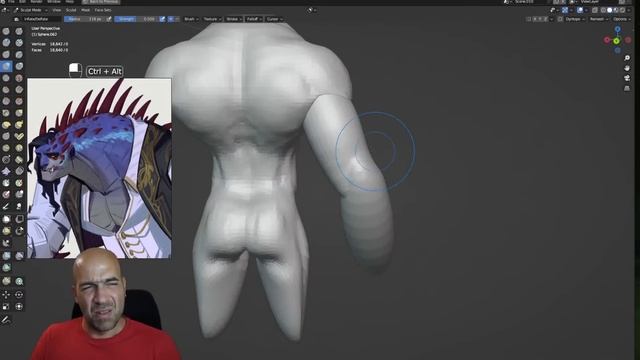 Some shitty but good stories and sculpting a monster bust