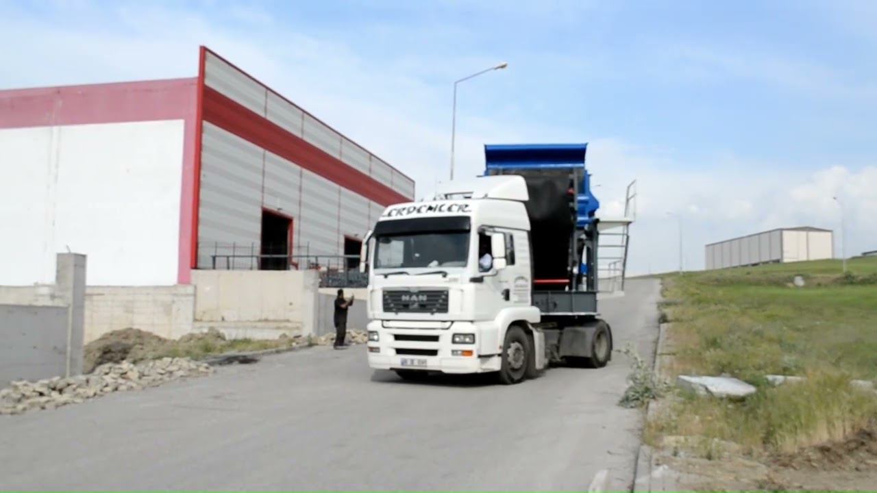 Турецкая мобильная роторная дробилка Ser Mining (Ser Maden)