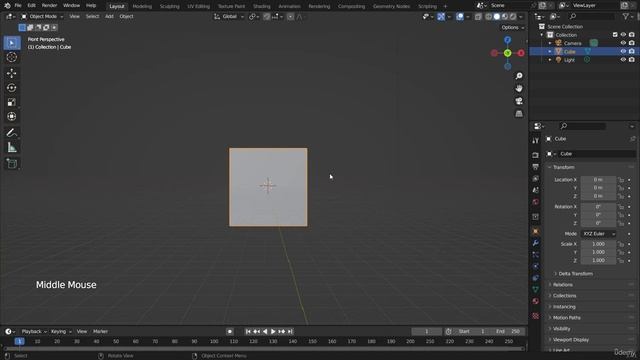 3 - Navigating In Blender
