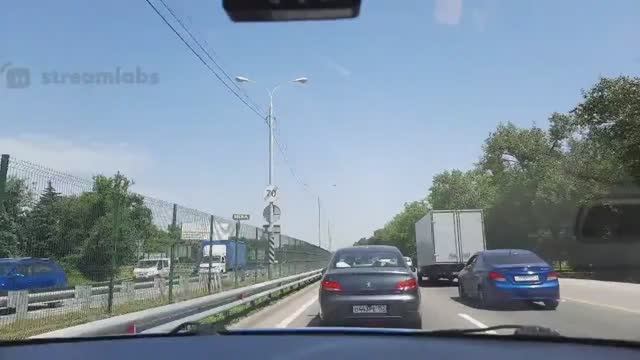 Через весь Ростов-на-Дону едем на трассу М4 Дон.