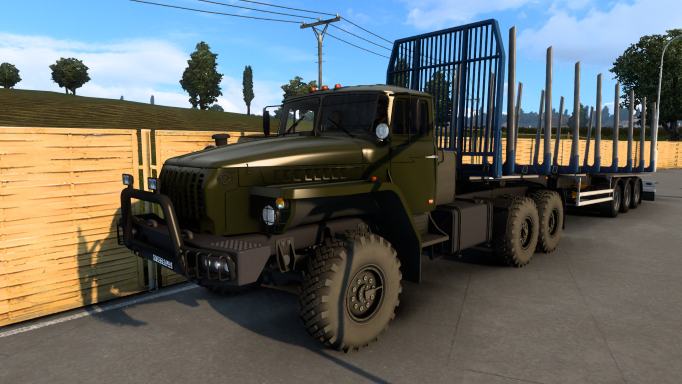 Урал -4320.10 для Euro Truck Simulator 2 v 1.43
