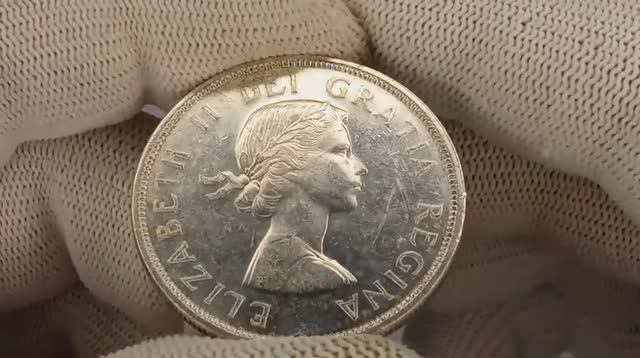 Канада 1 доллар, 1962 года.