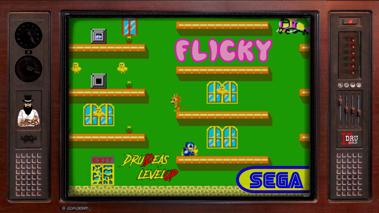 FLICKY | ФЛИККИ | DruIDeas | LEVEL UP | SEGA