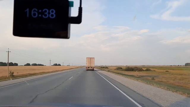 Проезжаем Омскую и Новосибирскую области. День третий!