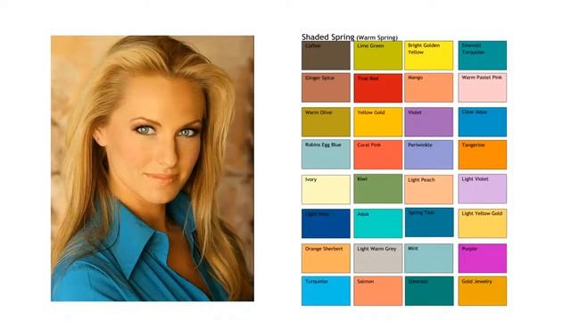 6. Темная Весна. Система 16 колоритов. Особенности внешности и палитры колорита с Татьяной Маменко