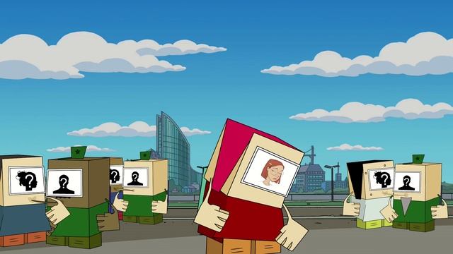 Смешная анимация (Возвращение домой)