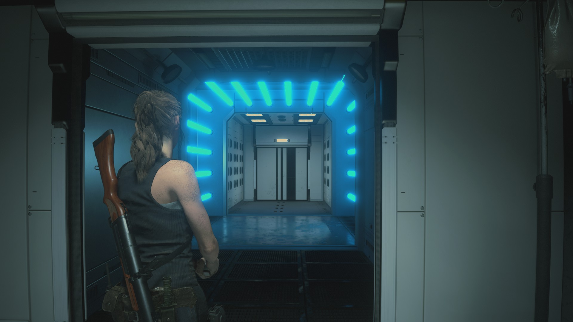 Resident Evil 2 Remake Claire Redfield. Scenery A. Part9. Секретная лаборатория Umbrella.