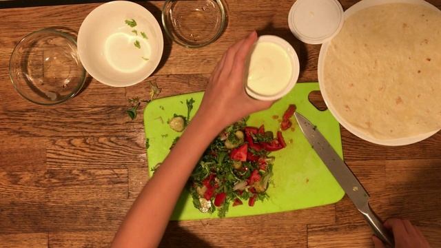 Вегетарианская шаурма (шаверма) домашний рецепт