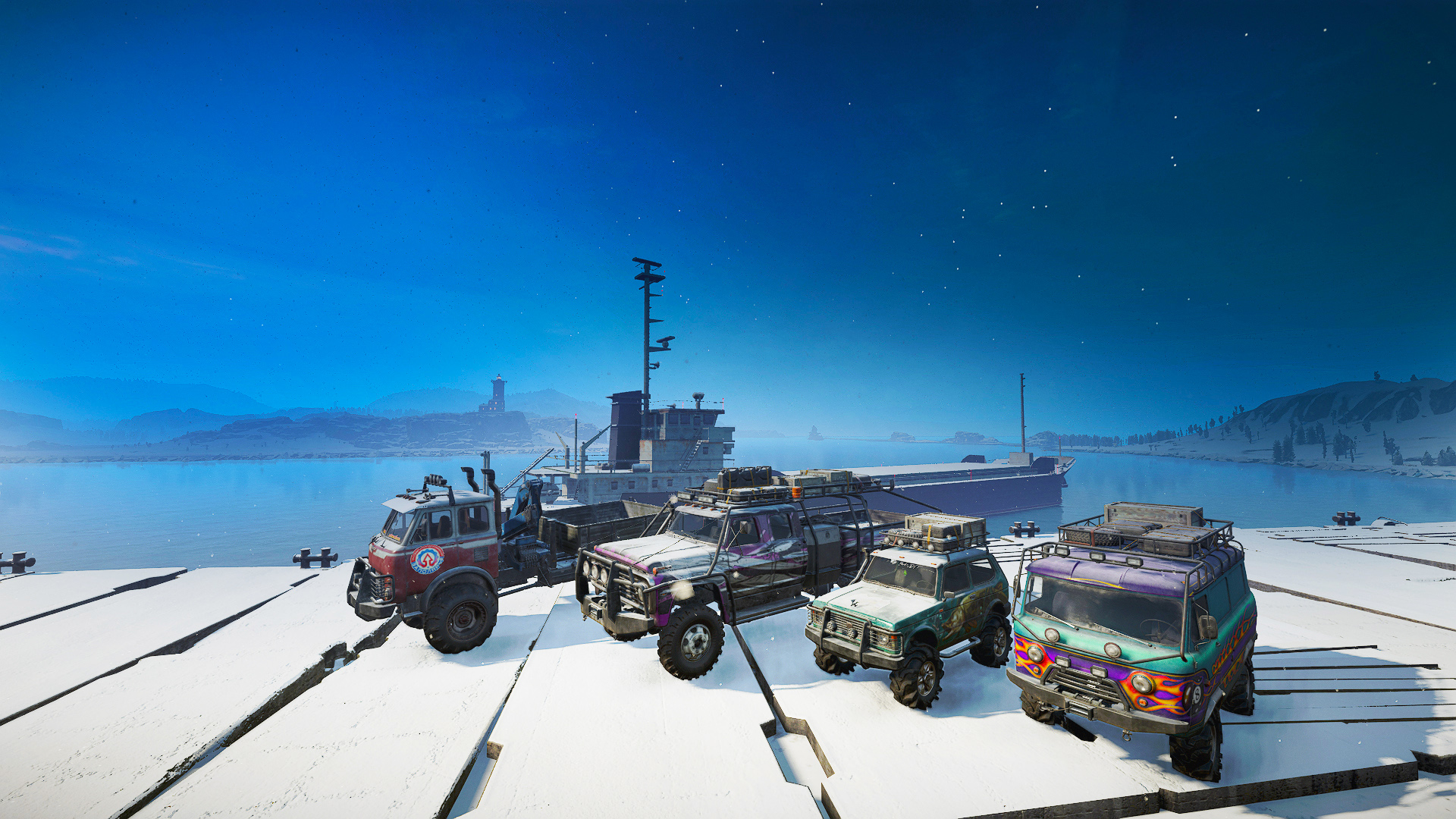 Прохождение SnowRunner серия 10 Спасение утопающих...