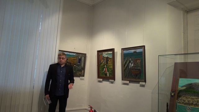 Открытие выставки "Александр Баранов в творчестве Геннадия Кучеркова"