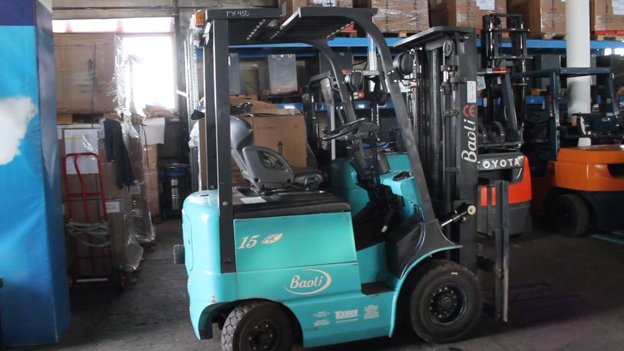 Электропогрузчик бу Kion baoli CPD15 4.5 м