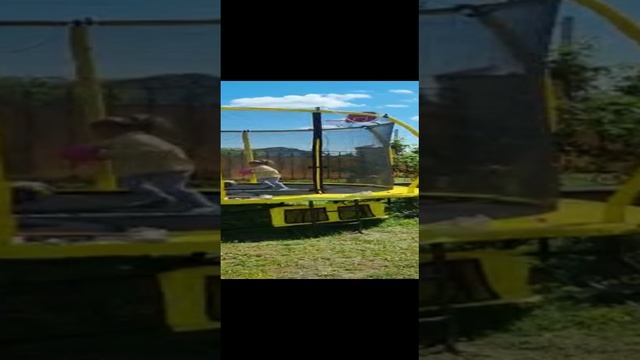 ОТЗЫВ НА ДЕТСКИЙ БАТУТ С ЗАЩИТНОЙ СЕТКОЙ KOENIGSMANN T-10 PRO / ОТЗЫВ КЛИЕНТА / MIR-SPORTA.COM