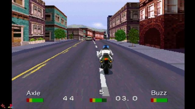 Road Rash (1994) PS 1/Level 1. The City