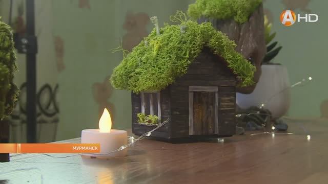 Студентка МАГУ Ирина Черных создаёт  северные миниатюры из природных материалов