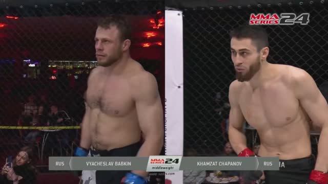 Вячеслав Бабкин vs.Хамзат Чапанов - Хайлайт