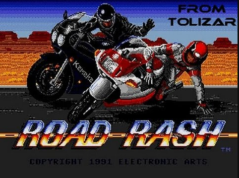 Road Rash 1 (Sega MegaDrive 2 - "16 Бит").