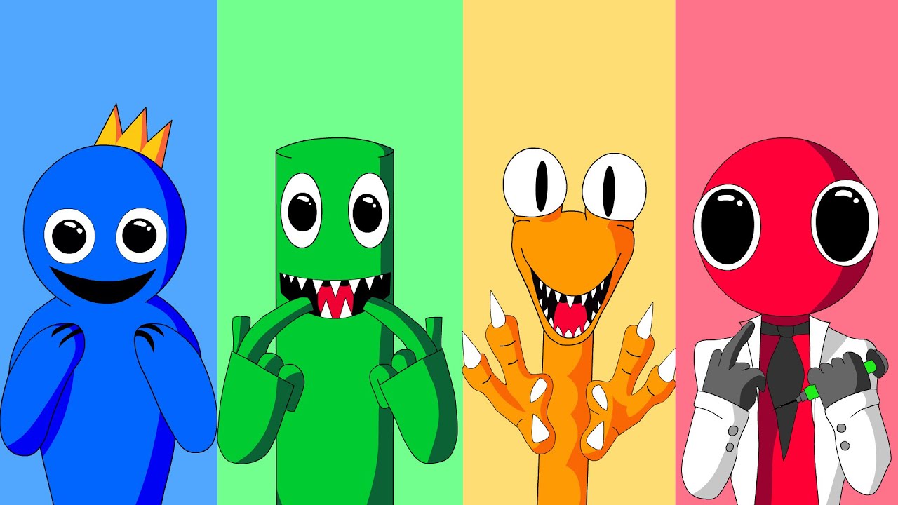 РАДУЖНЫЕ ДРУЗЬЯ в ROBLOX с Подписчиками ?Роблокс Rainbow Friends