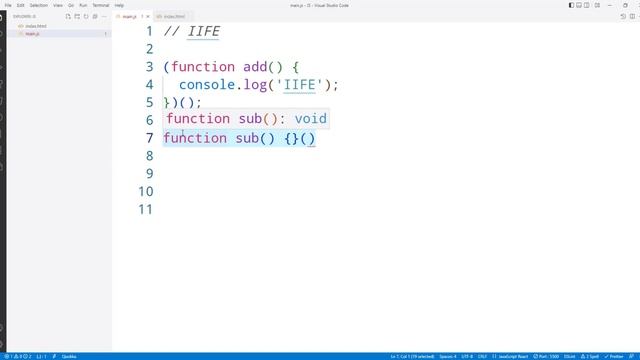 Global Variable && IIFE (Immediately Invoked Function Expression) in ...