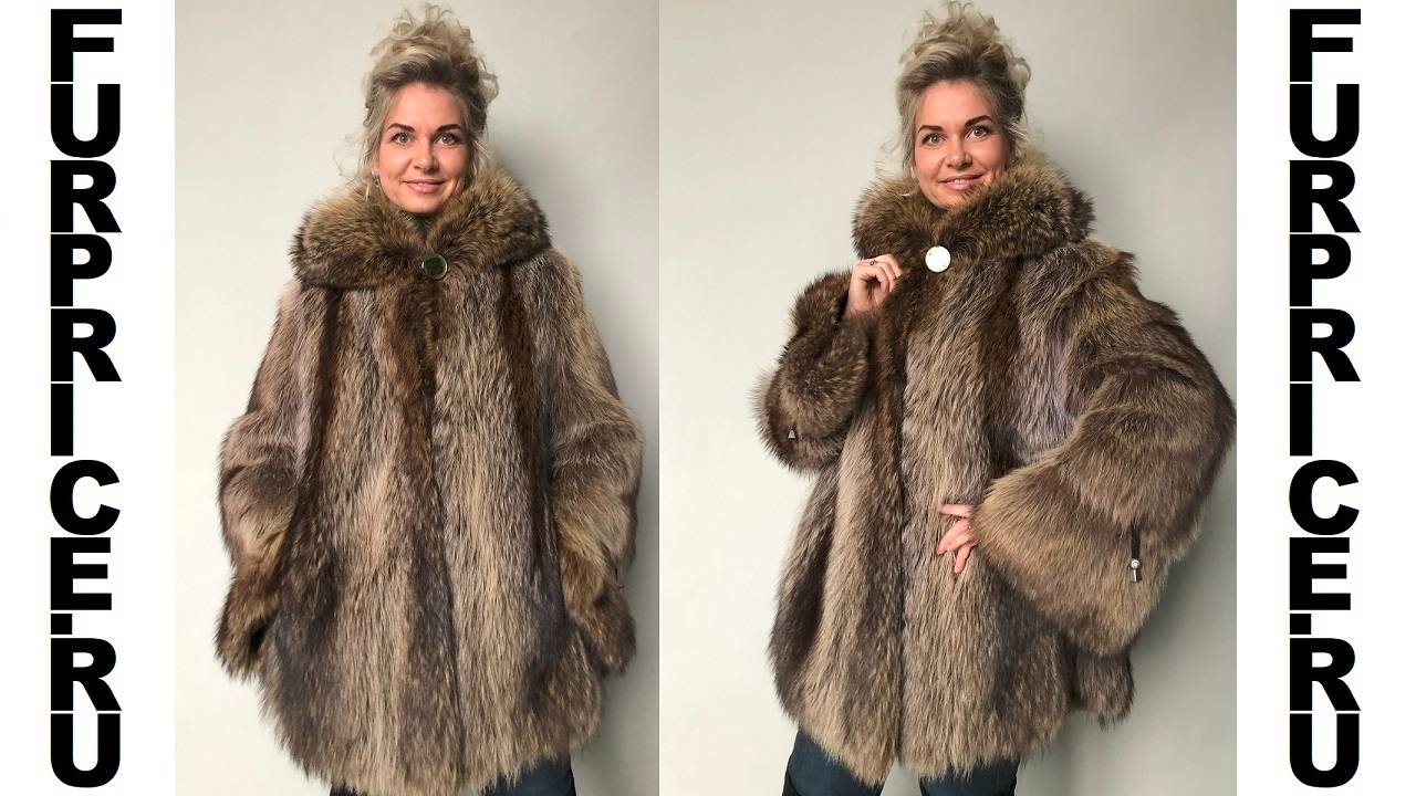 Шуба енот с капюшоном THOMAS Roynapika за 9500 ₽ в отличном состоянии с капюшоном р.44-46 арт 11861