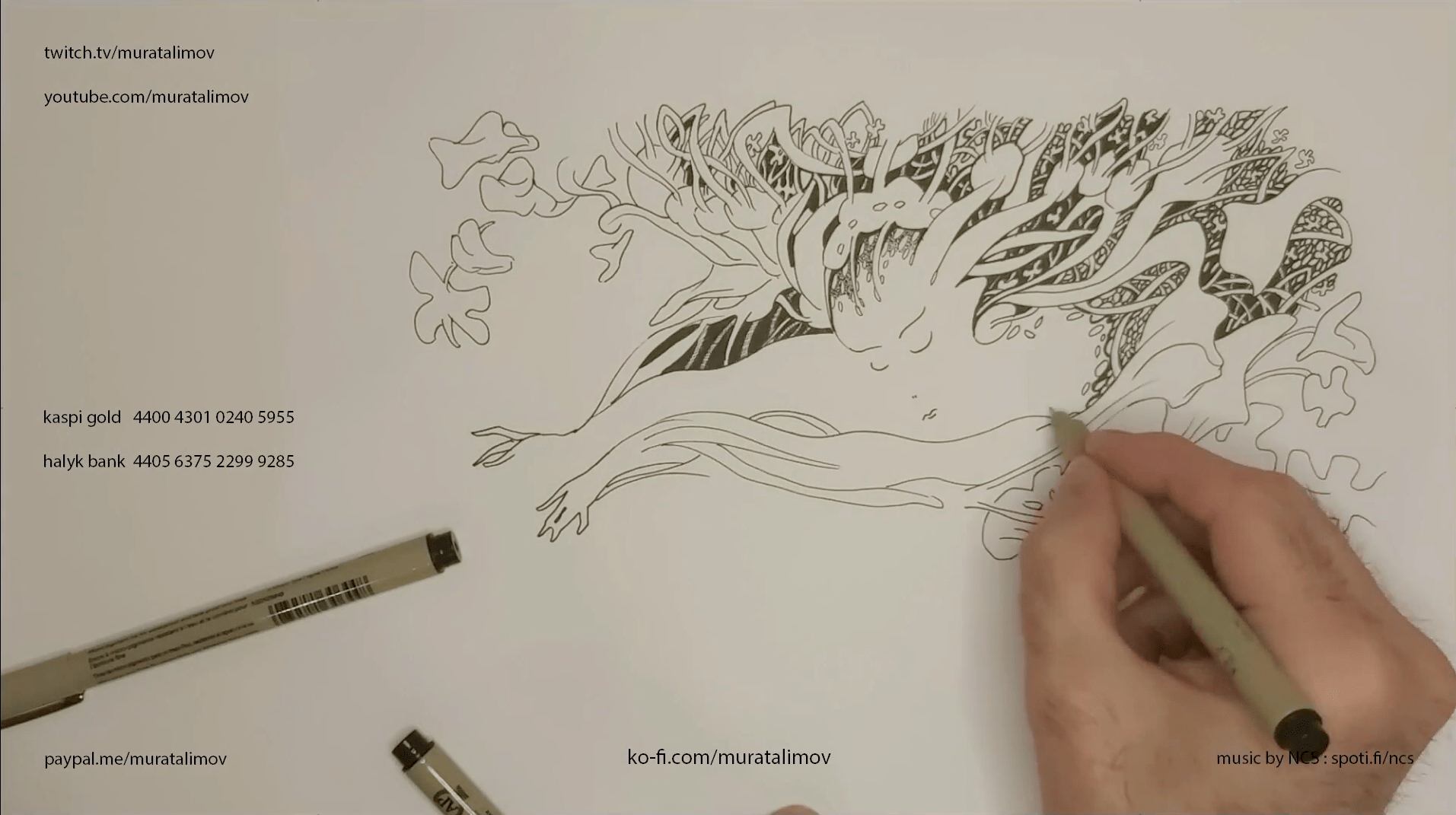 #126 Клип, арт стрим. Спящая красавица | Мура Алимов