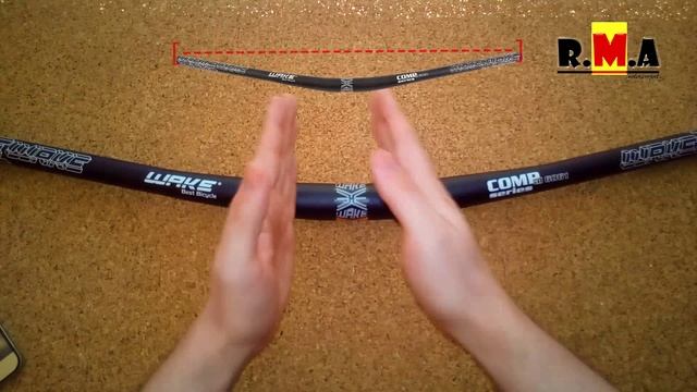 китайский алюминиевый руль DH/FR WAKE COMP series ( 31.8x780mm al6061 ).