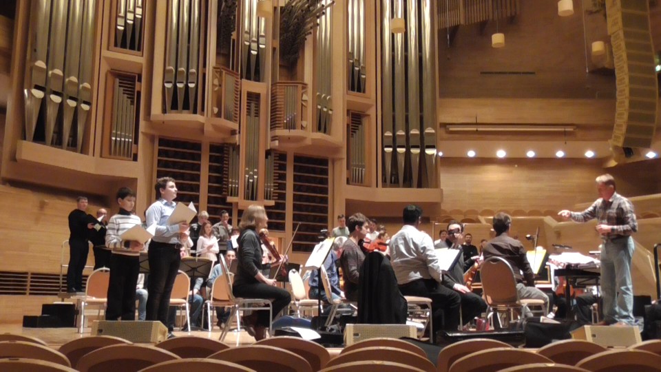 ММДМ, репетиция с Гендель-оркестром, дирижёр - Грехам Вили, 18.12.2016