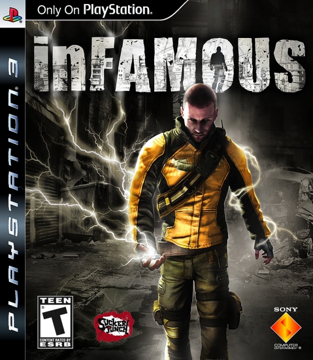 GAME ON (ех-Мегадром Агента Z) - Infamous (Дурная репутация)(PS3)(обзор)(ТК 7ТВ , 2009 год) 960p - H