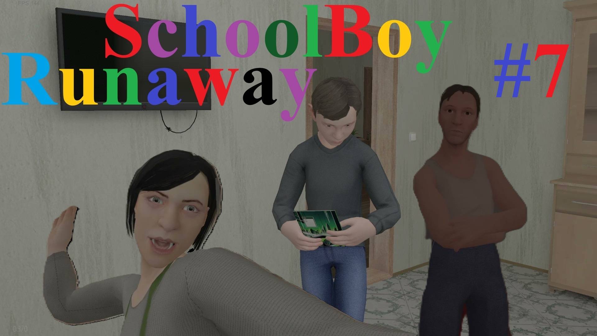 Сын сбегает, батя спит - мать на воротах стоит 🏃 SCHOOLBOY RUNAWAY 🏡 7