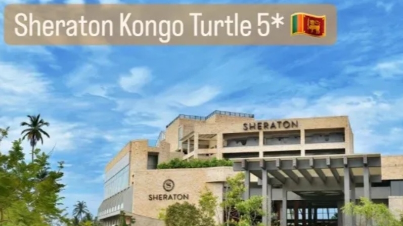 Sheraton Kongo Turtle Beach Resort 5* с хорошим сервисом,вкусным питанием #шриланка