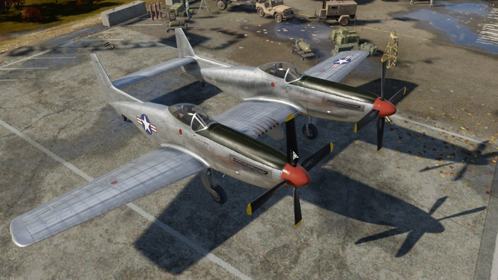 War Thunder | Характеристики самолётов | F-82E | 2.27.0.19