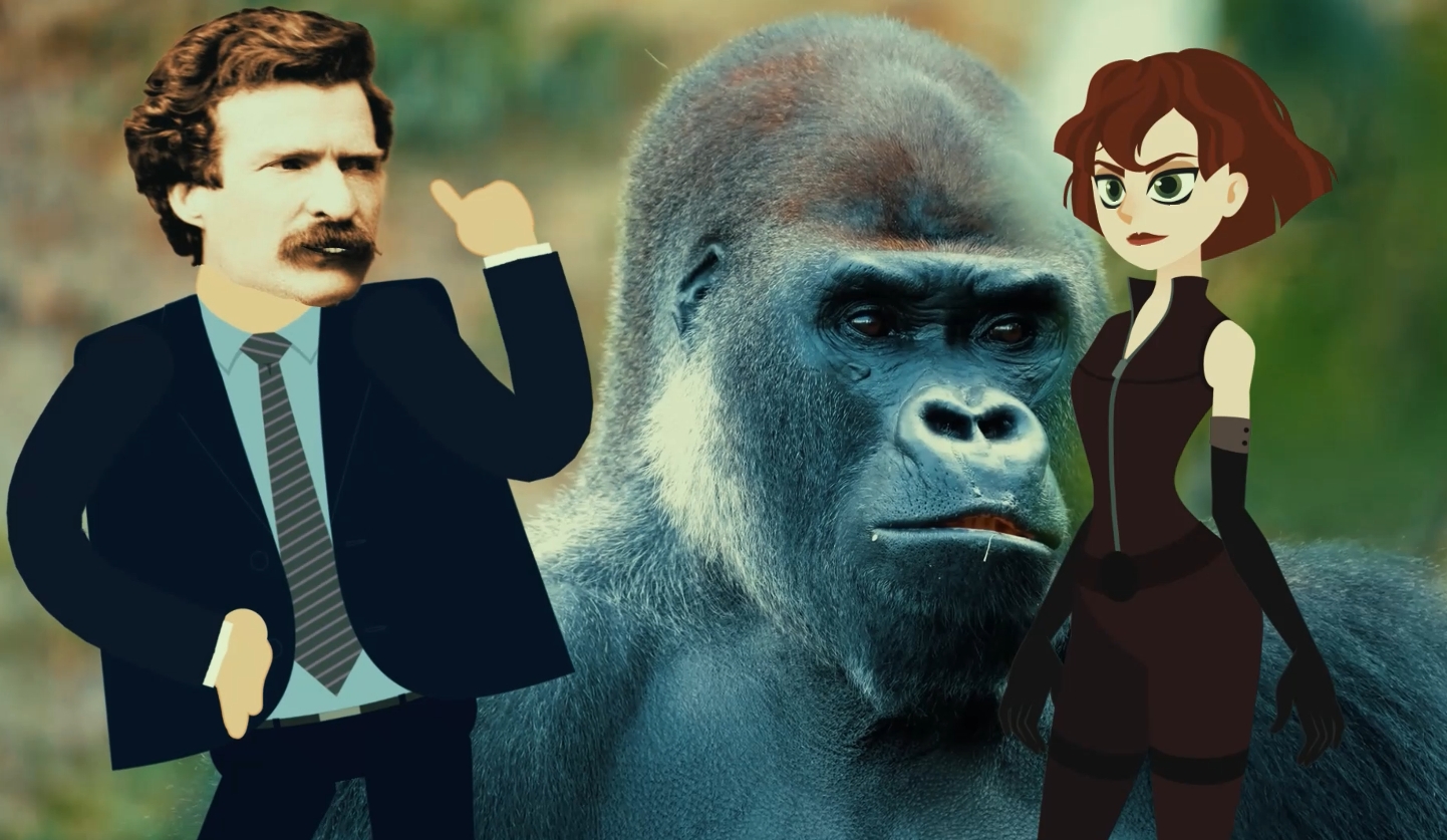 Марк Твен о происхождении женщины