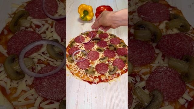 #пицца#лаваш#быстро и просто