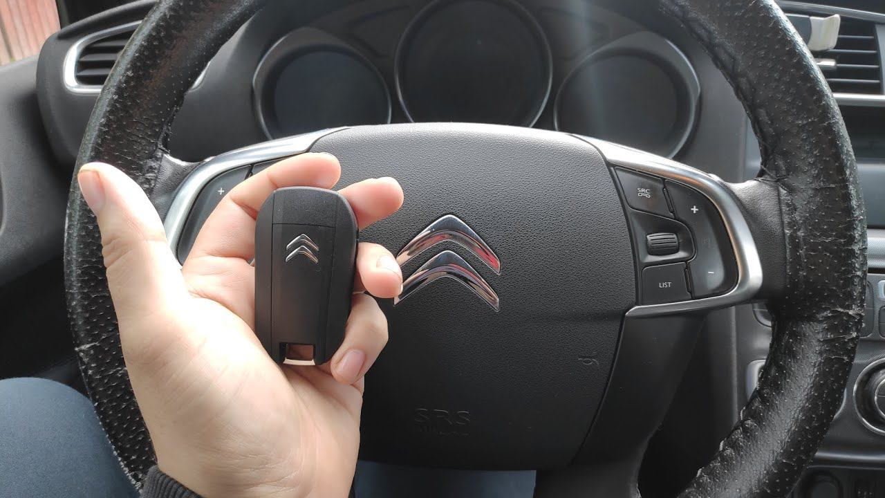 Ключ для Citroen C4 B7 с Aliexpress,который смог.