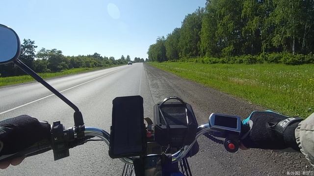 Поездка из Екатеринбурга в Далматово на электро велосипеде Minako V.8 PRO часть 13