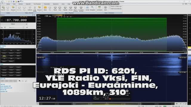 11.05.2018 09:27UTC, [Es], YLE Radio Yksi, Финляндия, 87.7МГц, 1089км