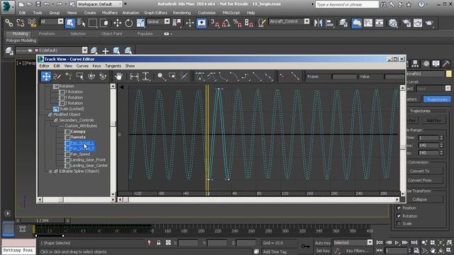 15. Запекание анимации (Baking animation)