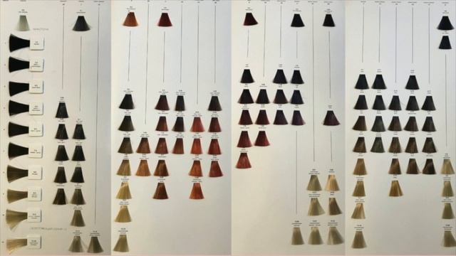 5 Урок Колористики : Краска для волос : Палитра красок : Как разобраться в палитре красок