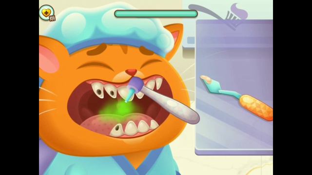 №2 Котик Bubbu 2. Лечим зубки котенку 🦷🦷🦷. 4:3