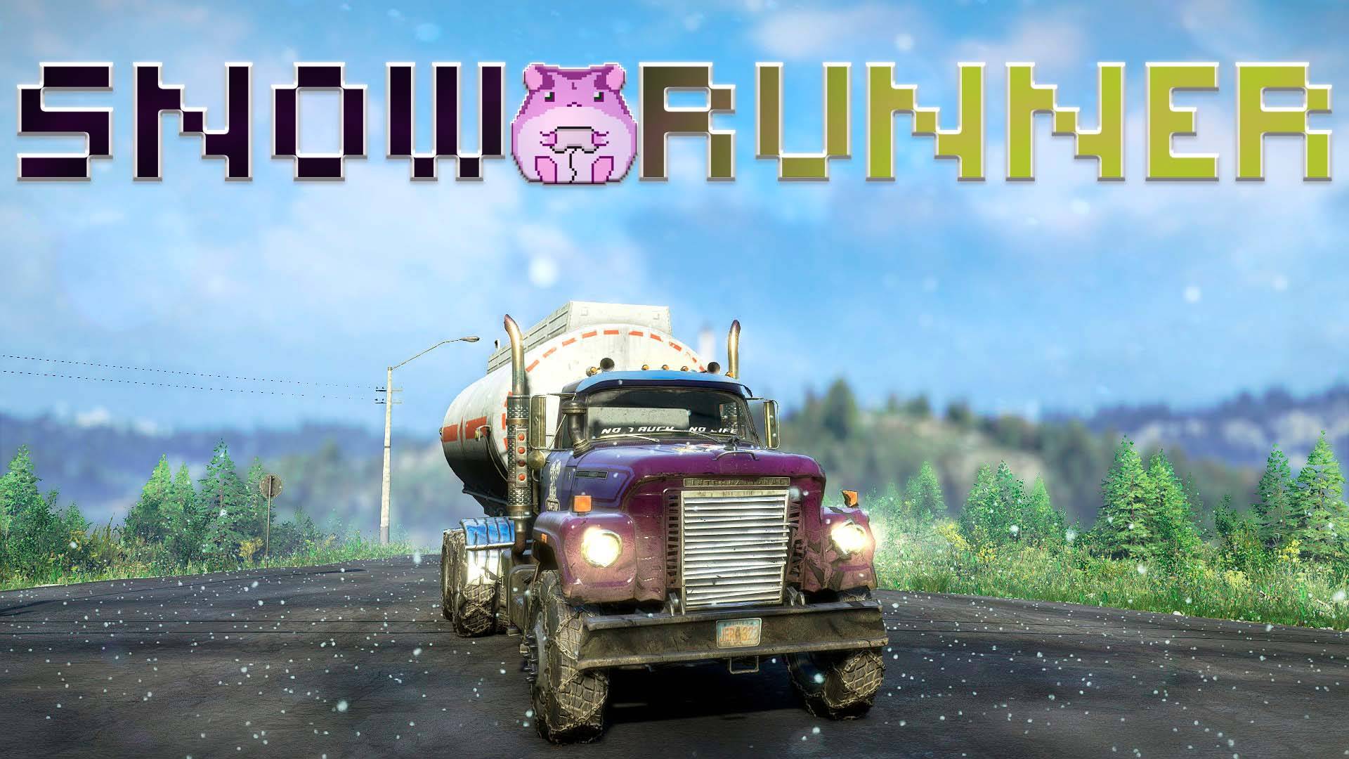 SnowRunner Wisconsin или Викусик грязи не боится)))