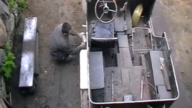 Восстановление ГАЗ-67,покраска.