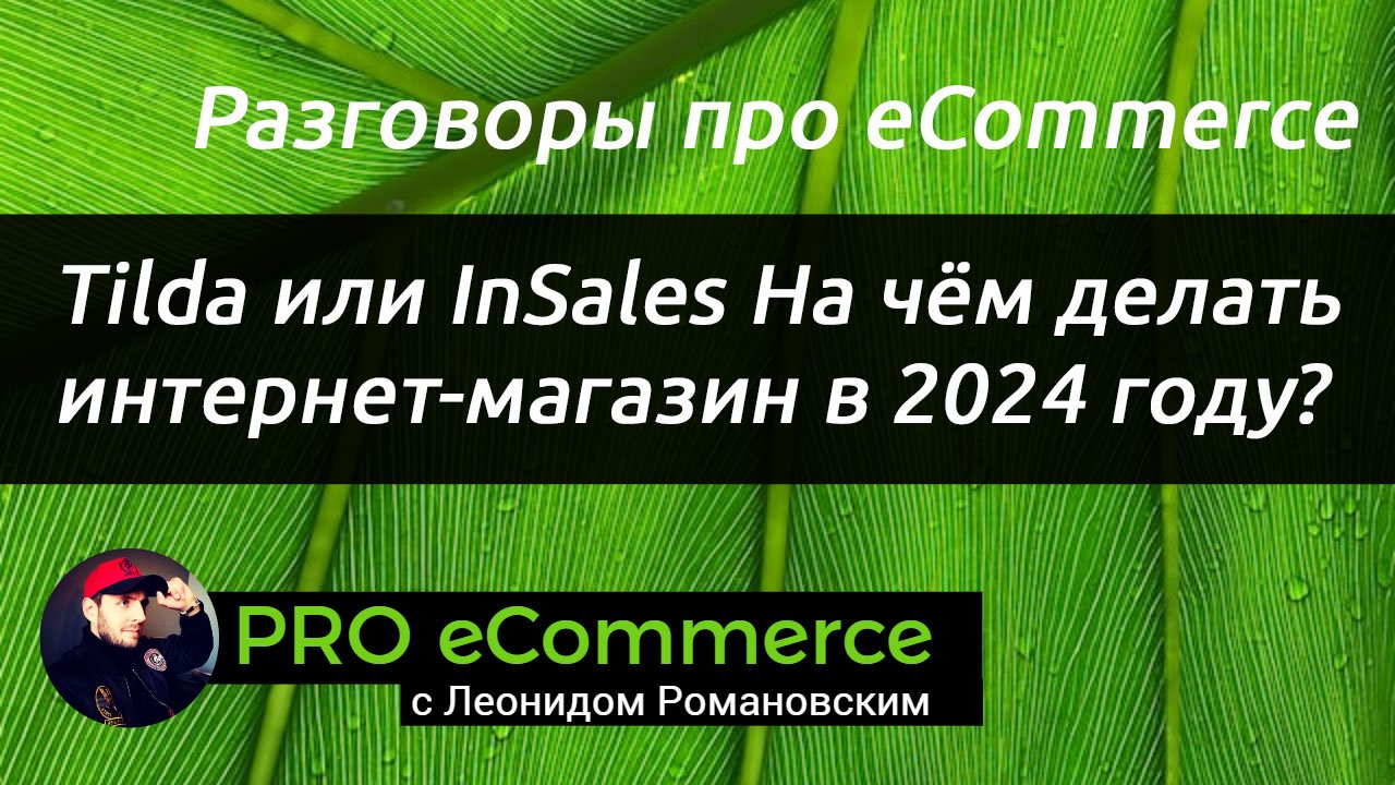 Tilda или InSales На чем сделать интернет-магазин в 2024 году?