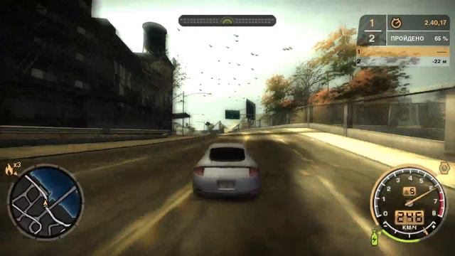 Пробую пройти NFS Most Wanted 2005 #11