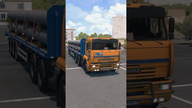 Не тормози на переезде * Euro  Truck Simulator 2 * _shorts